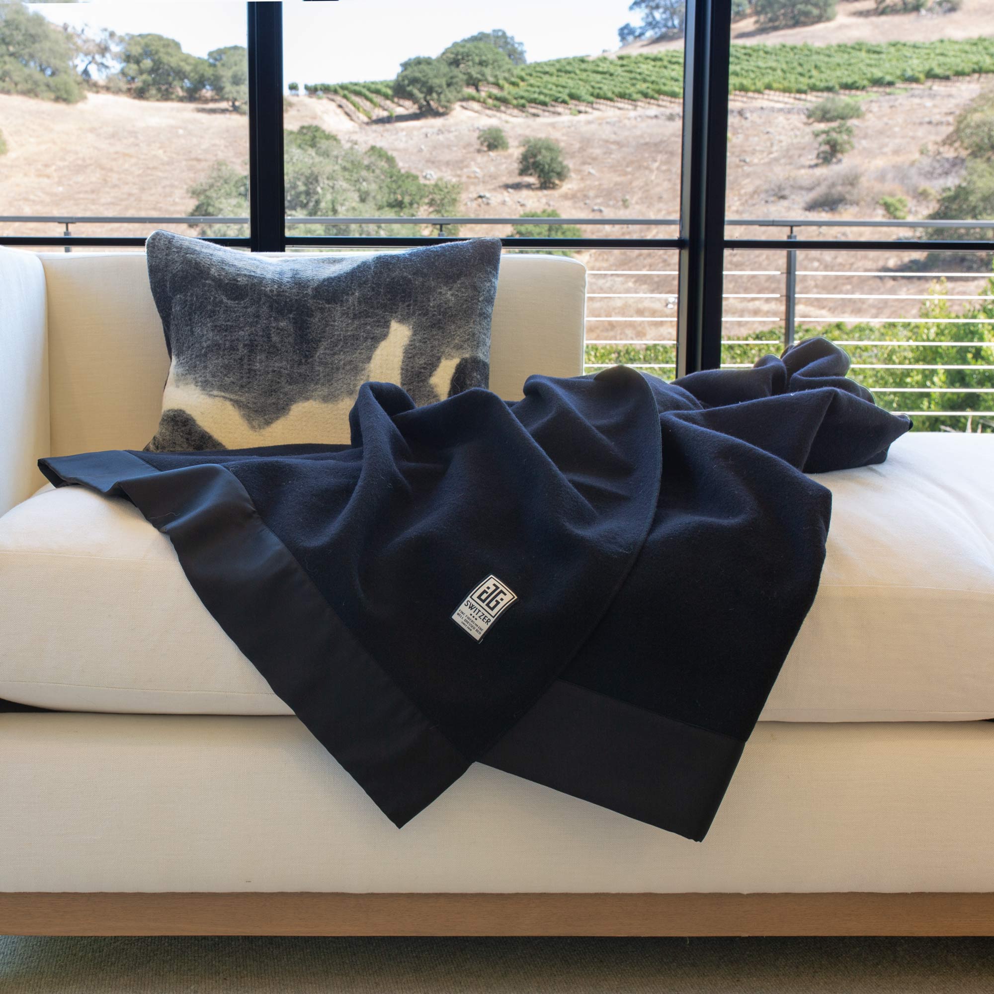 The Henry Blanket - Merino or Cashmere Blend – JG SWITZER DESIGN